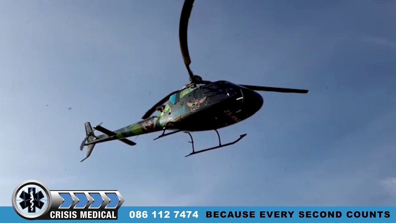 Crisis Medical: Medical airlift with Lenmed 1 - YouTube