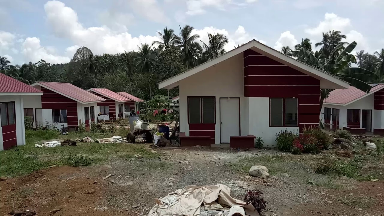 Basilan BRIDGE housing at Brgy. Mahawid, Tuburan - YouTube