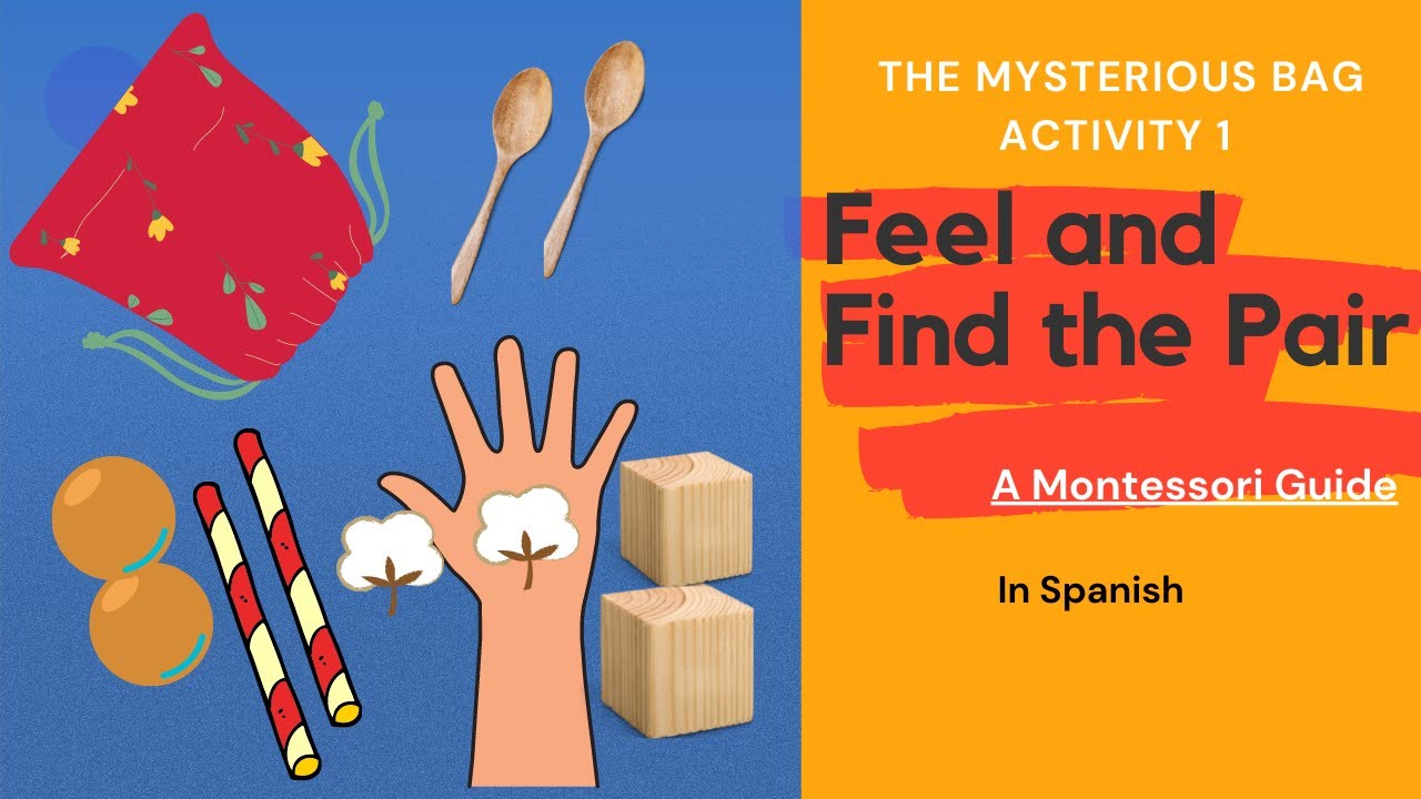 The Mystery Bag Activity 1 Feel and Find the Pair, Spanish - YouTube