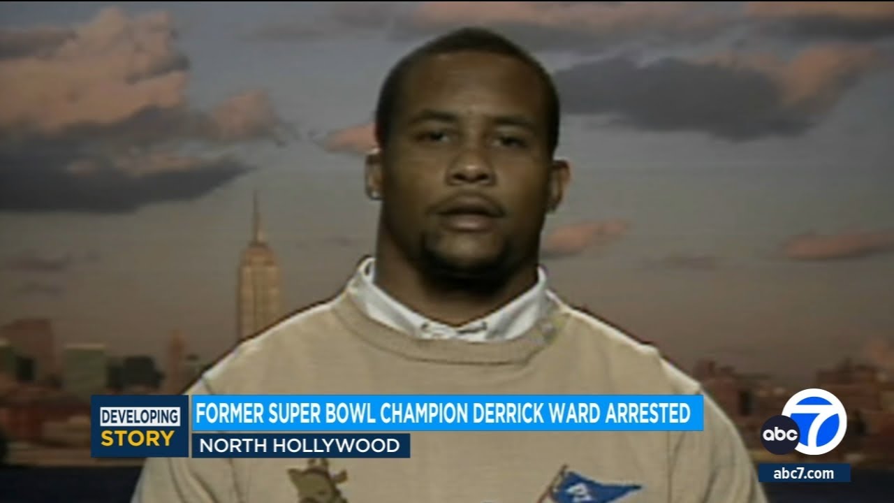 Former NFL running back Derrick Ward arrested in LA for robbery - YouTube