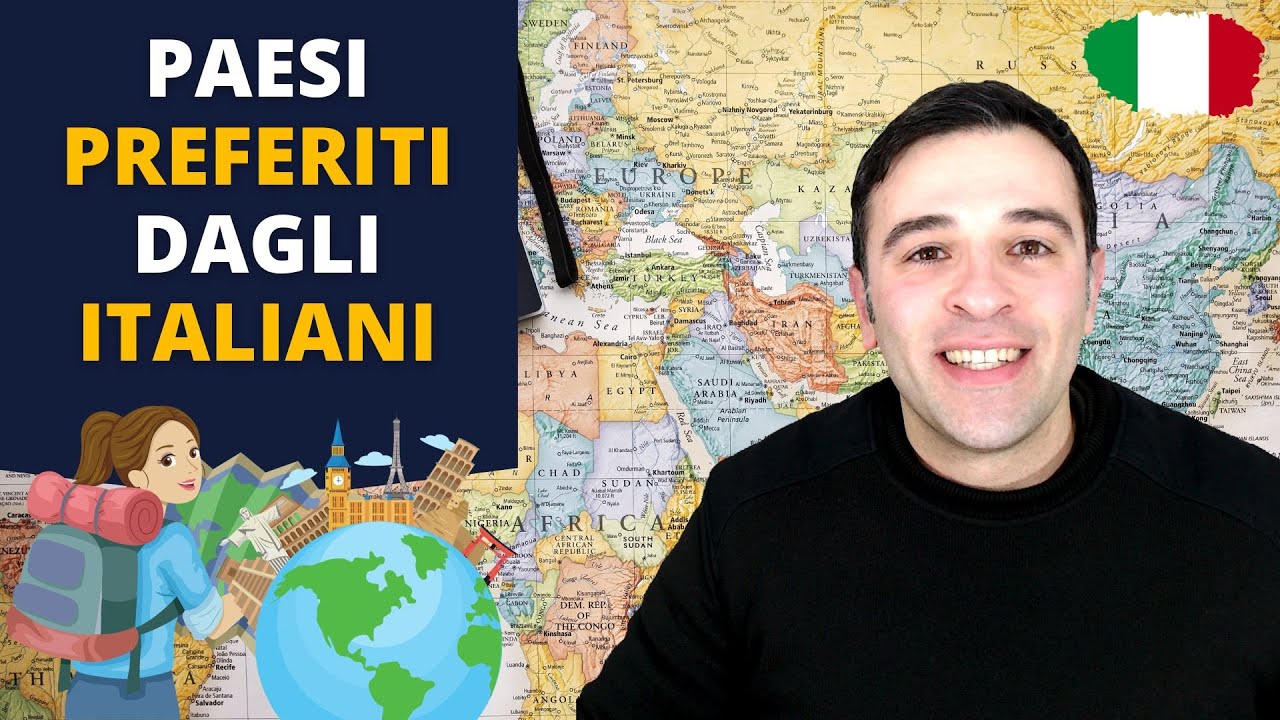 🇮🇹 Aprende Italiano Explorando los Países Favoritos de los Italianos ️🌎 ...