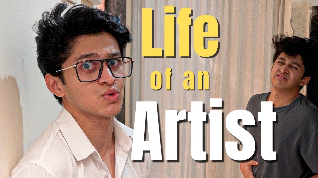 Life of an ARTIST! 🎥 (BEHIND THE SCENES) - YouTube