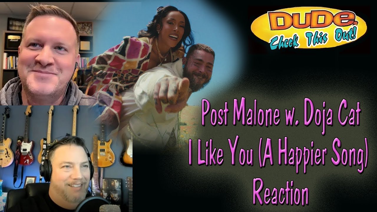 Post Malone - I Like You (A Happier Song) w. Doja Cat - REACTION - YouTube