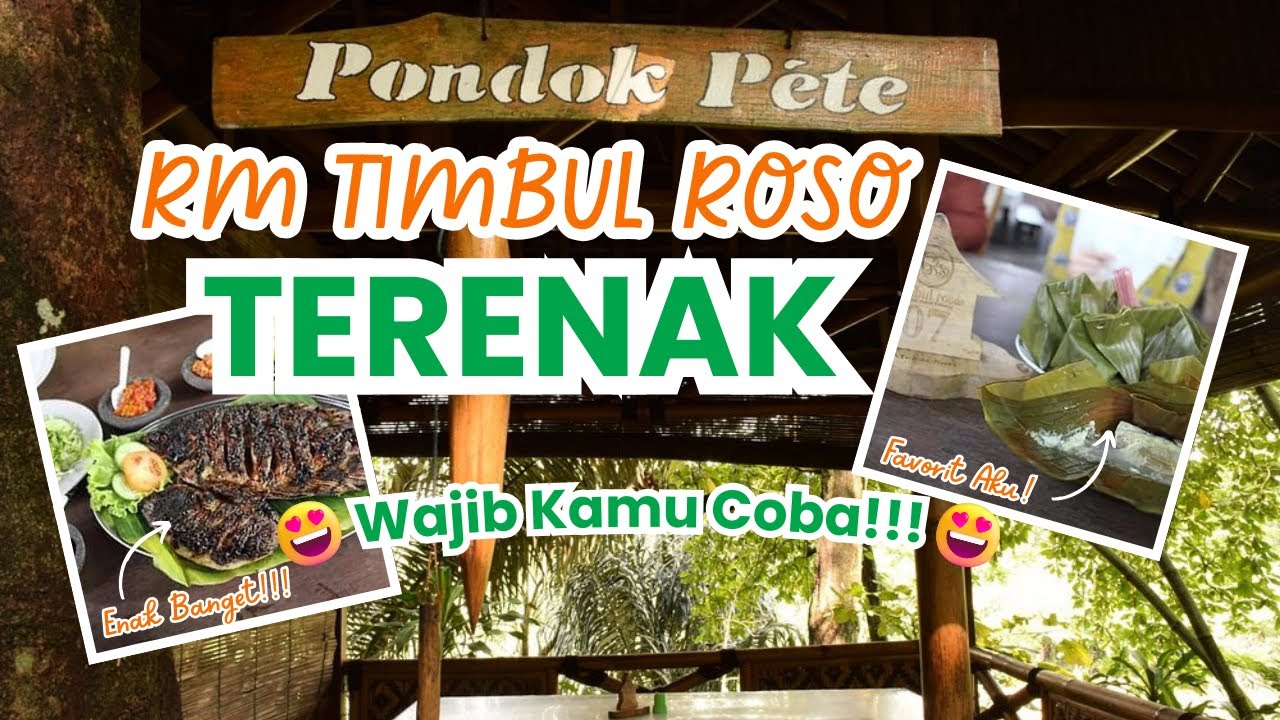 Rumah Makan Nuansa HUTAN TIMBUL ROSO - CANGKRINGAN JOGJA - YouTube