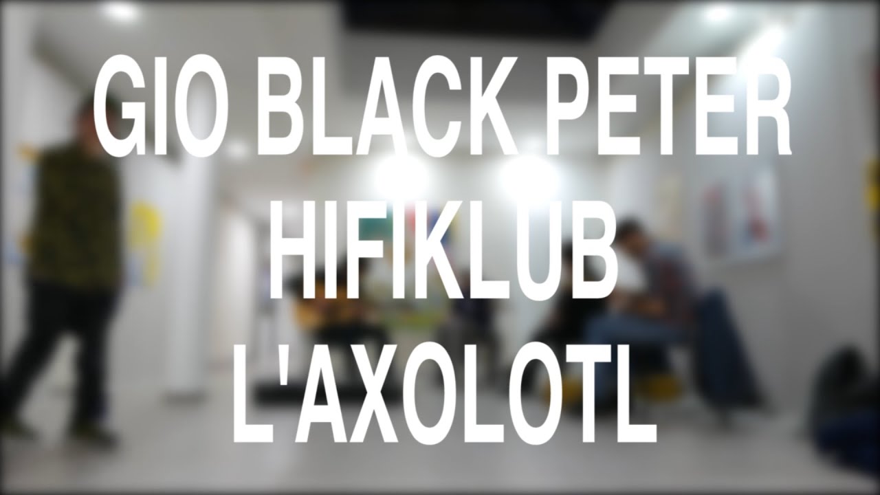 SpokenWords l Gio Black Peter - Hifiklub - YouTube