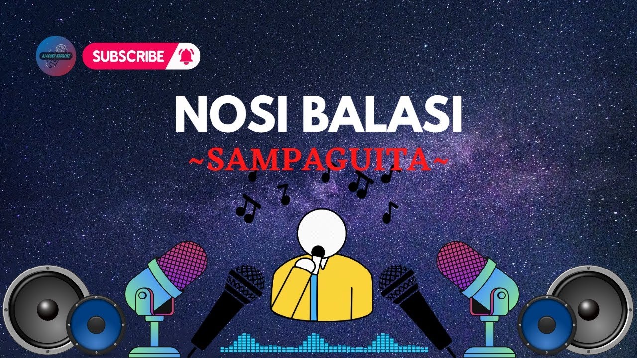 NOSI BALASI-SAMPAGUITA (KARAOKE) - YouTube