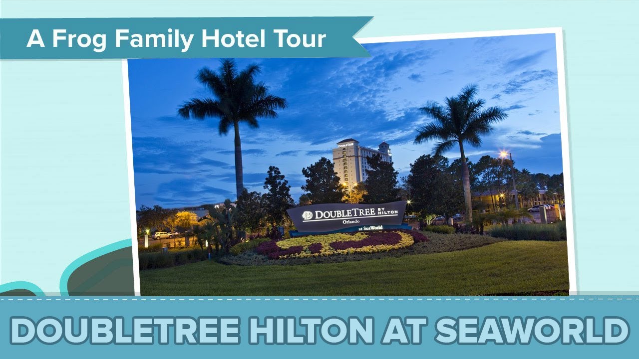 Orlando Hotel Tour - DoubleTree HIlton at SeaWorld - YouTube