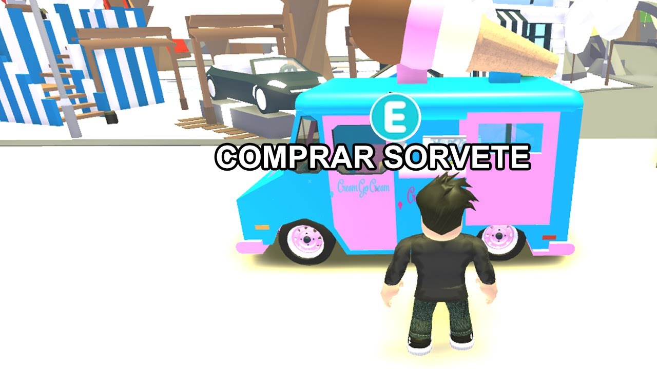 ESSE MAPA TEM A NOVA VAN DE SORVETE DO ADOPT ME - YouTube