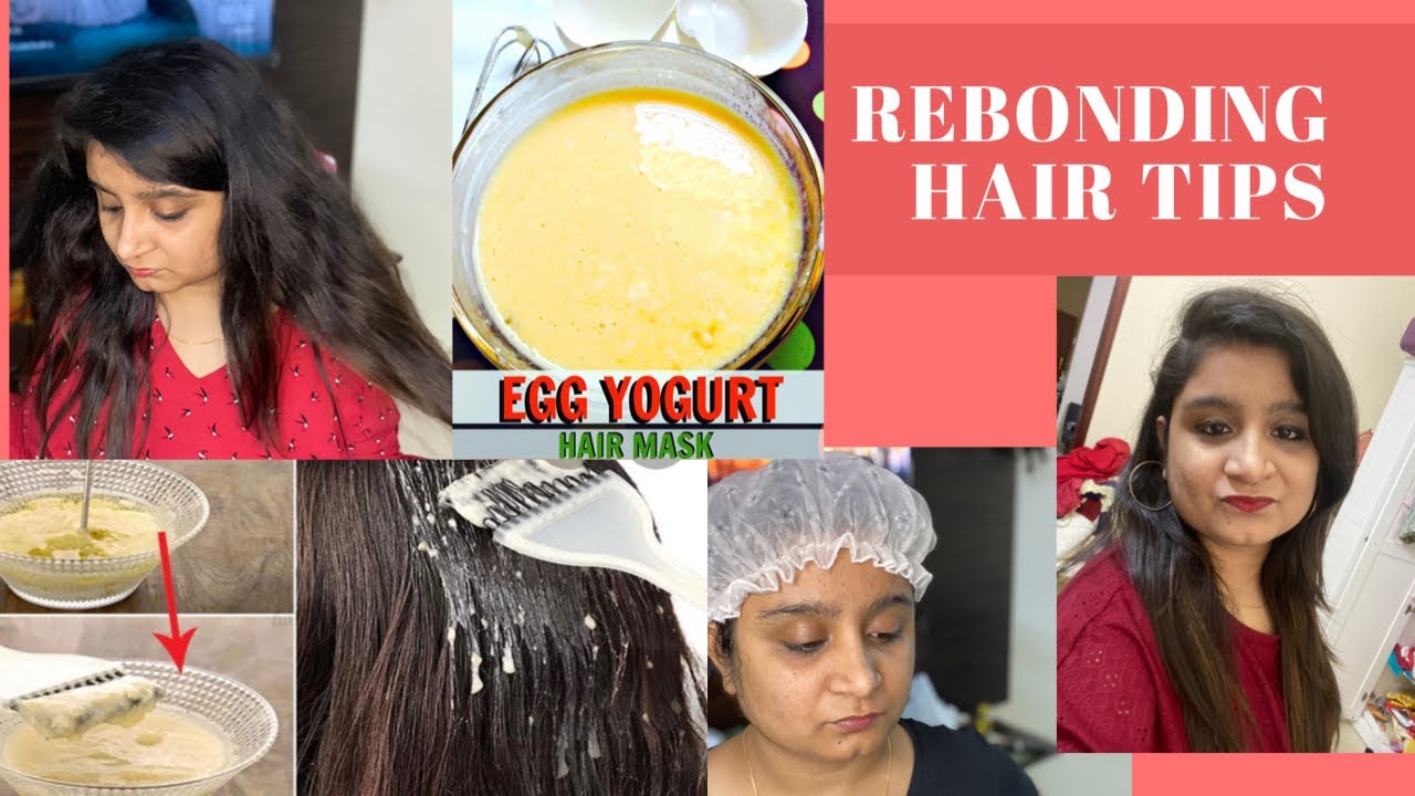 How to care rebounding hairs and colours hair|| tips for hair care ...