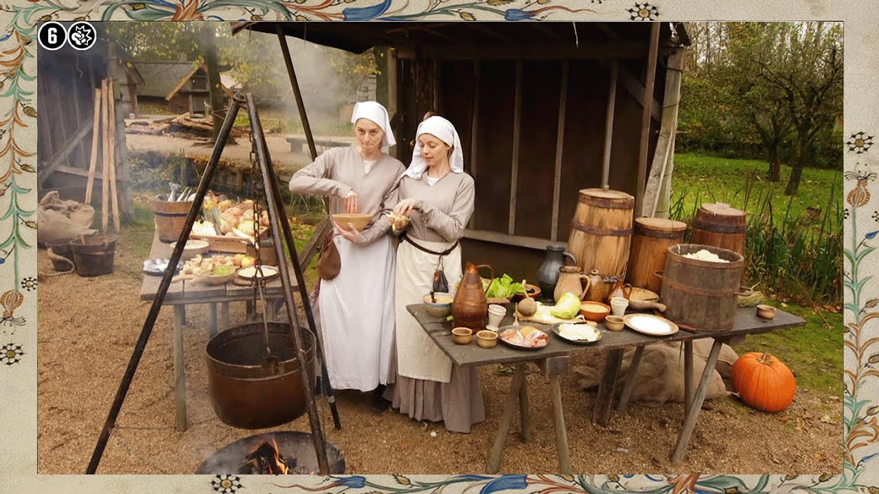Sjoukje en Houkje ketelkost | Welkom in de middeleeuwen - YouTube