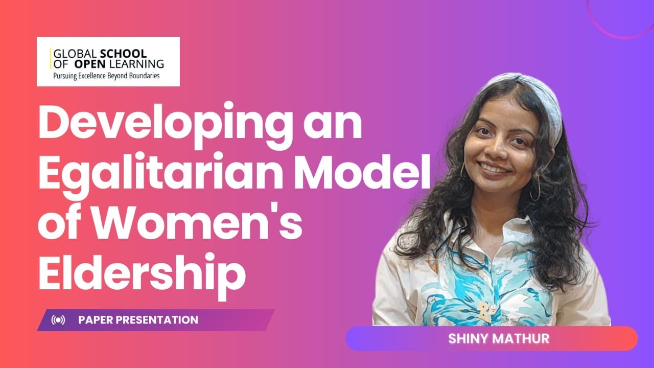 Developing an Egalitarian Model of Women's Eldership | Shiny Mathur ...