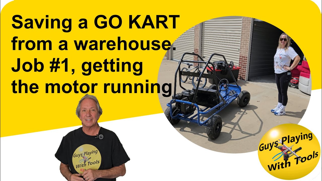 Getting a Go Kart running - YouTube