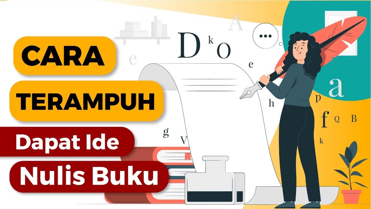4 Cara TERJITU Dapat Ide Menulis Buku - YouTube