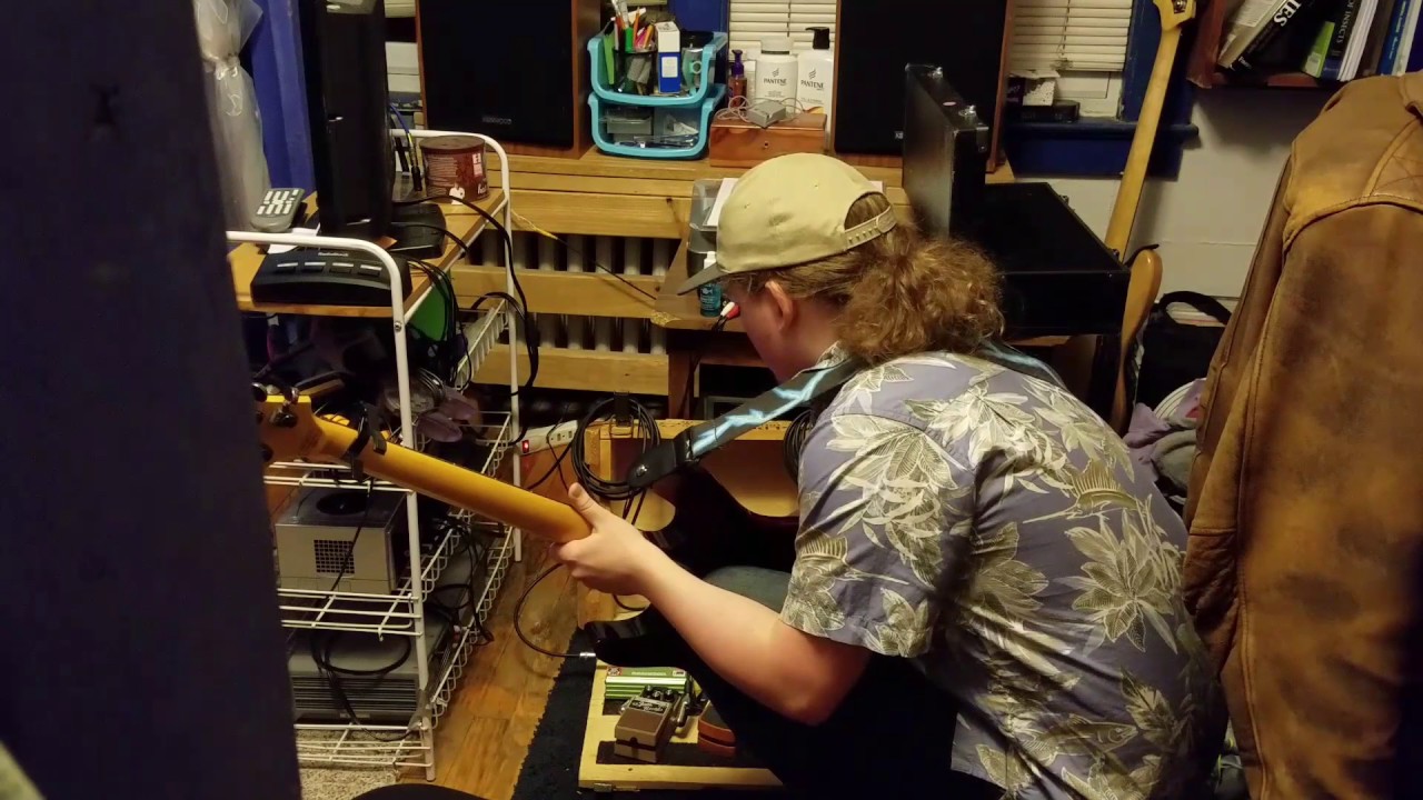 Guitar jam, followed by trumpet drone - YouTube