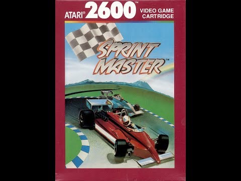 Sprint Master, Track 1, 4 Laps on Atari 2600, 12.8