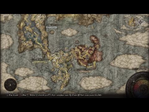 Elden Ring: Full Map 100% | All sites of Grace | All Caves | All ...