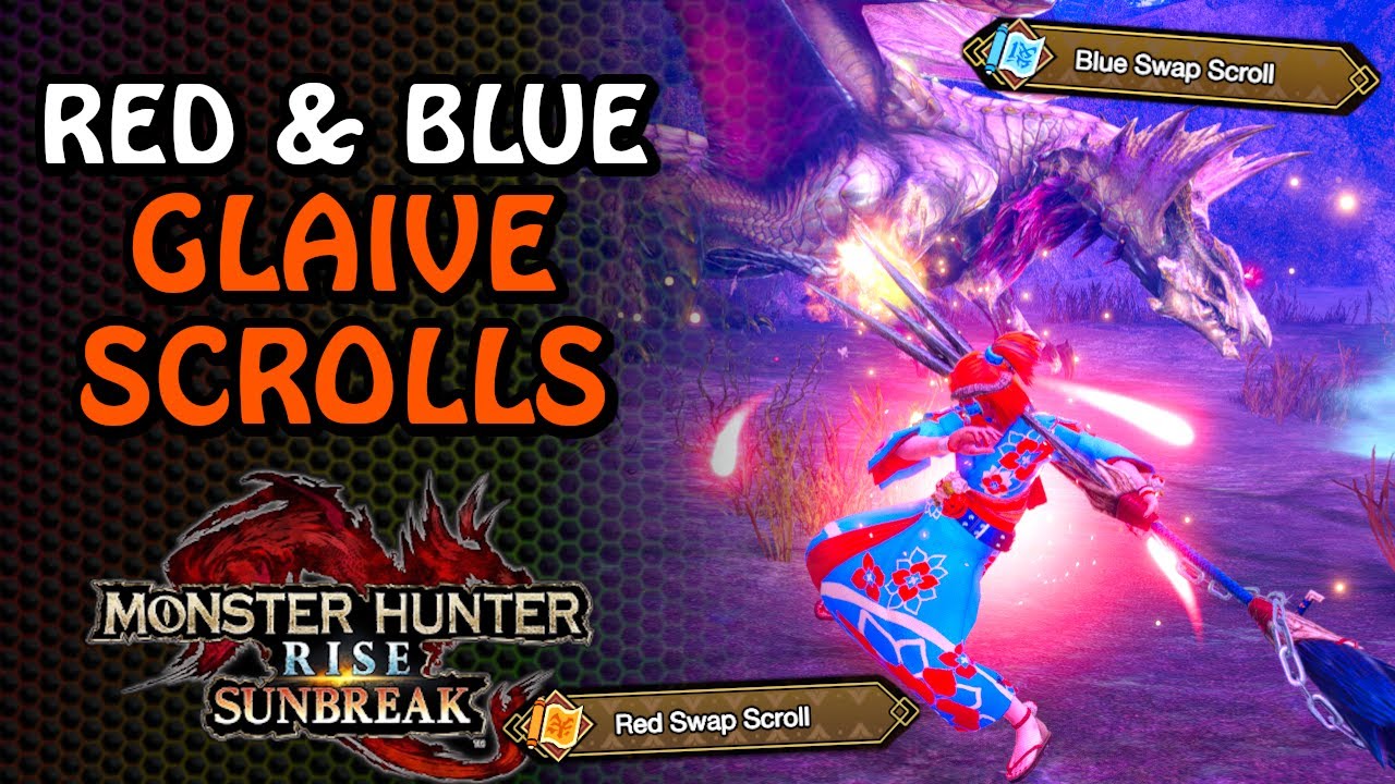 Setting Up Your Red & Blue Insect Glaive Scrolls | Potential Playstyle ...