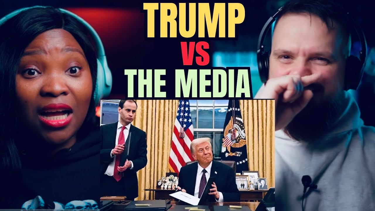 Trump vs The Media REACTION!! - YouTube