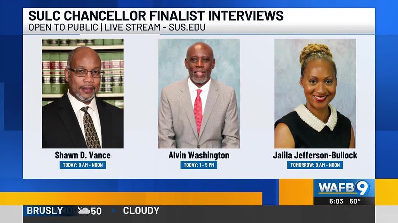 3 finalists to nterview for SULC chancellor position - YouTube