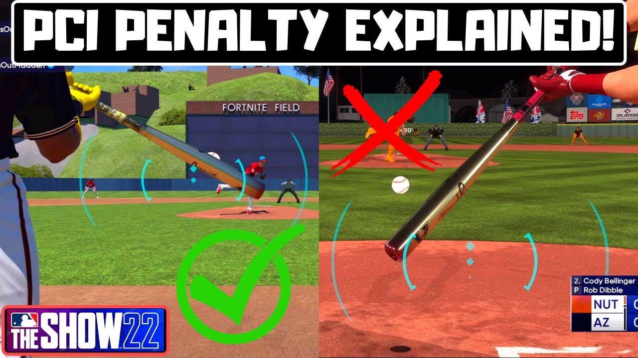 Explaining "The PCI PENALTY" in MLB The Show 22 - YouTube