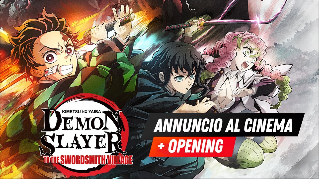 Sentiamo la nuova opening per Demon Slayer 3 + Annuncio Film al Cinema ...