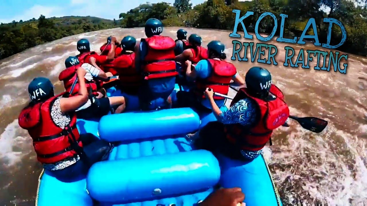 Adventurous River Rafting in KOLAD, Maharashtra | कोलाड - YouTube