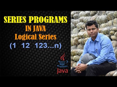 1 12 123...n Series in Java || Logical Series in Java in Hindi || Series Program in Java - YouTube