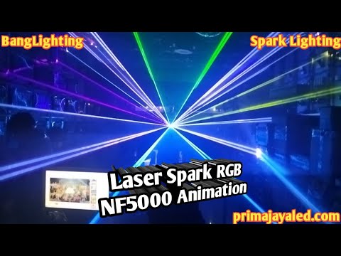 Laser Spark RGB NF5000 Animation - YouTube