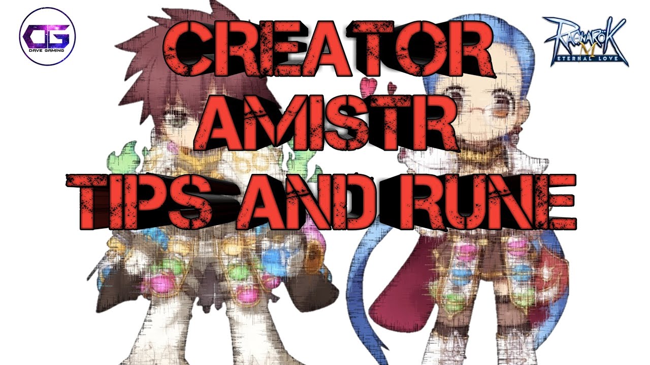 CREATOR AMISTR BUILD AND RUNE... - YouTube