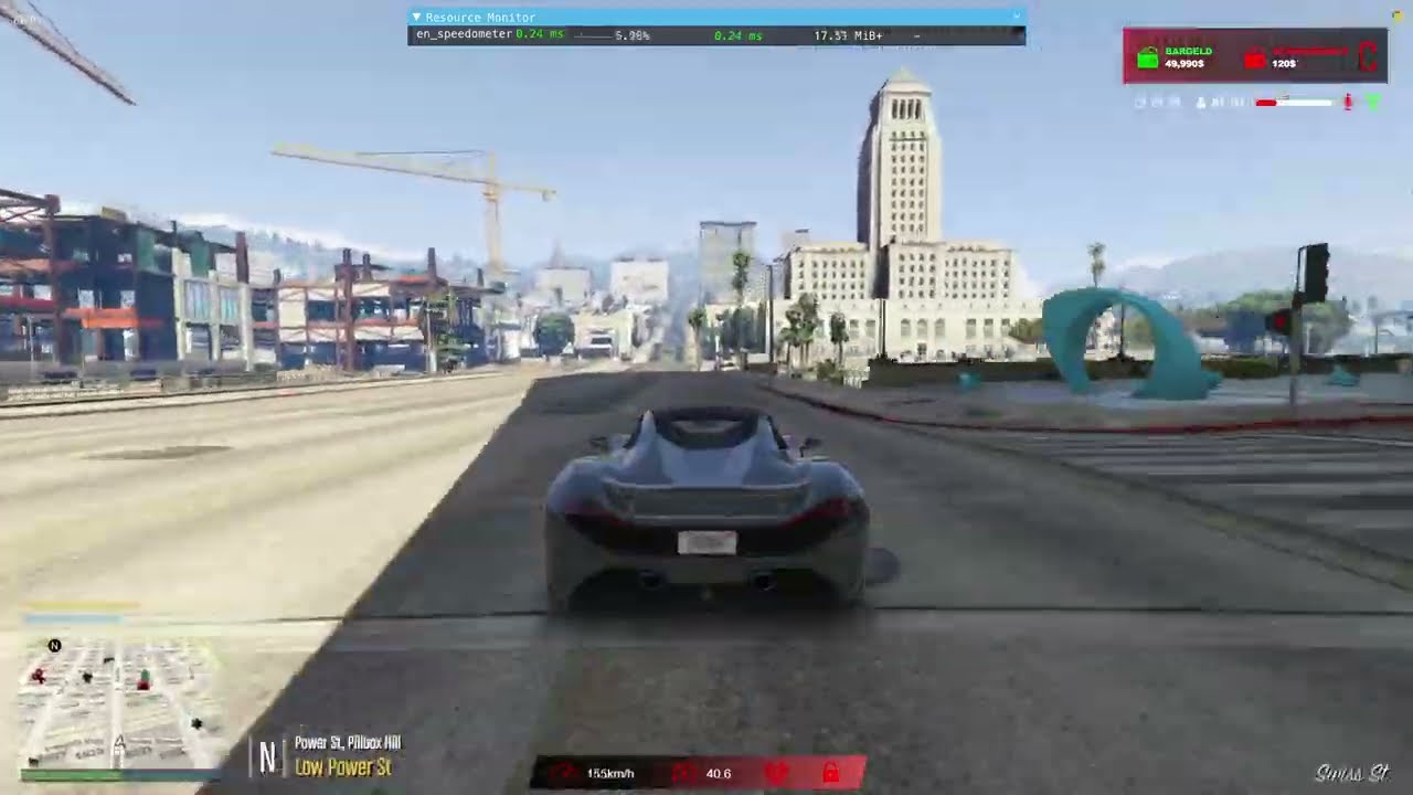 Fivem Money Hud & Speedometer | enemii.designs - YouTube