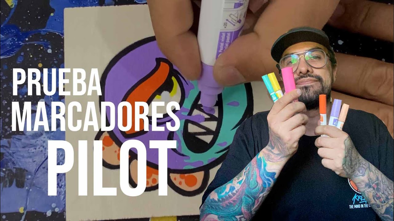 Probando Marcadores para Graffiti marca pilot | Valen la pena? | cómo ...