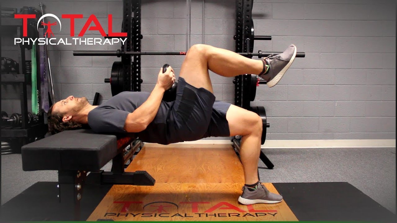 Suspended bridge - hip hinge thrust - YouTube