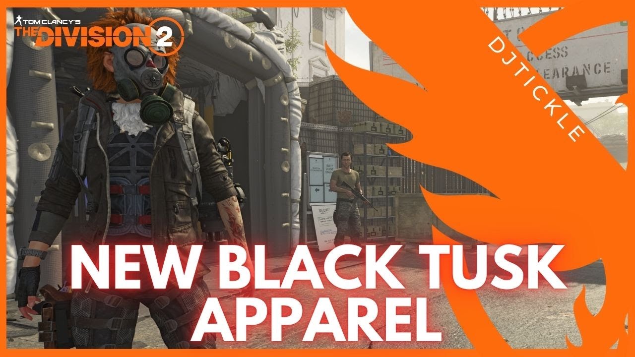 NEW BLACK TUSK REDEEMED APPAREL! 12TH NOVEMBER 2024 #thedivision2 - YouTube