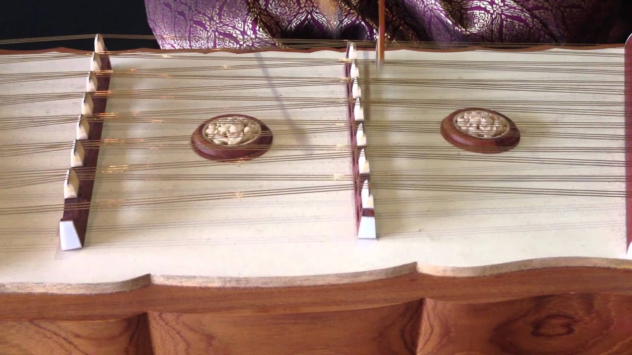 Thai musical instrument Kim, Xmas Song- oh my buhay - YouTube