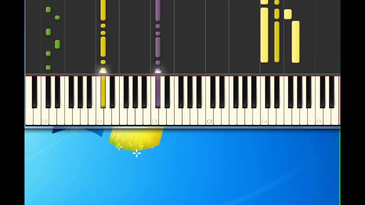 Bjork Enjoy [Piano tutorial by Synthesia] - YouTube
