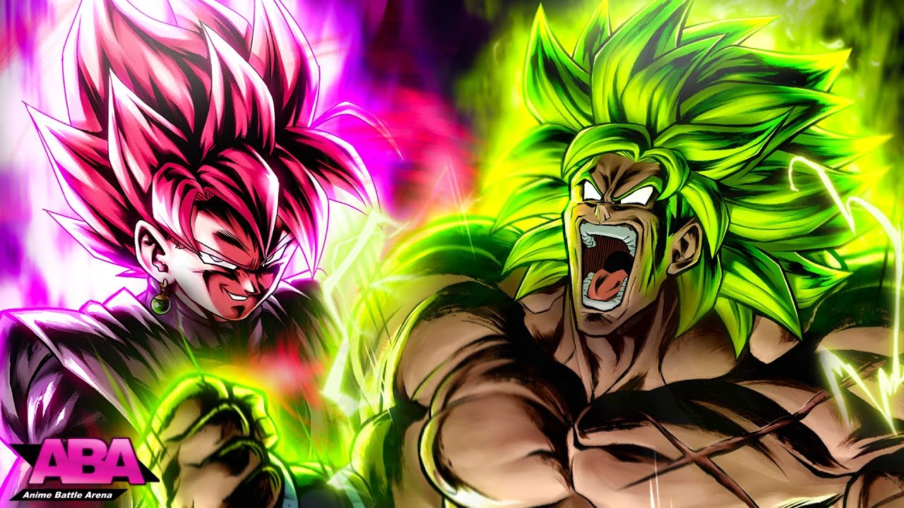 The Dragon Ball Villain Goku Black & Broly Duo | Anime Battle Arena ...