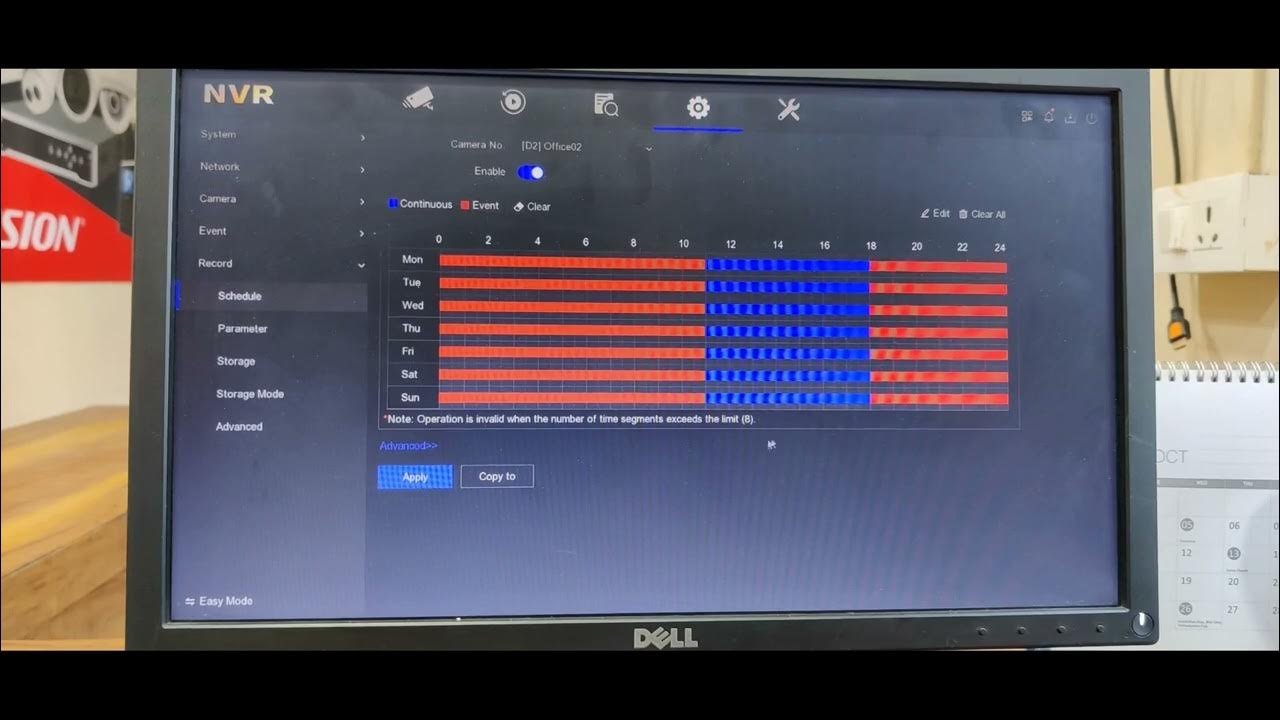 Hikvision Dvr Nvr Motion Recording setup - YouTube