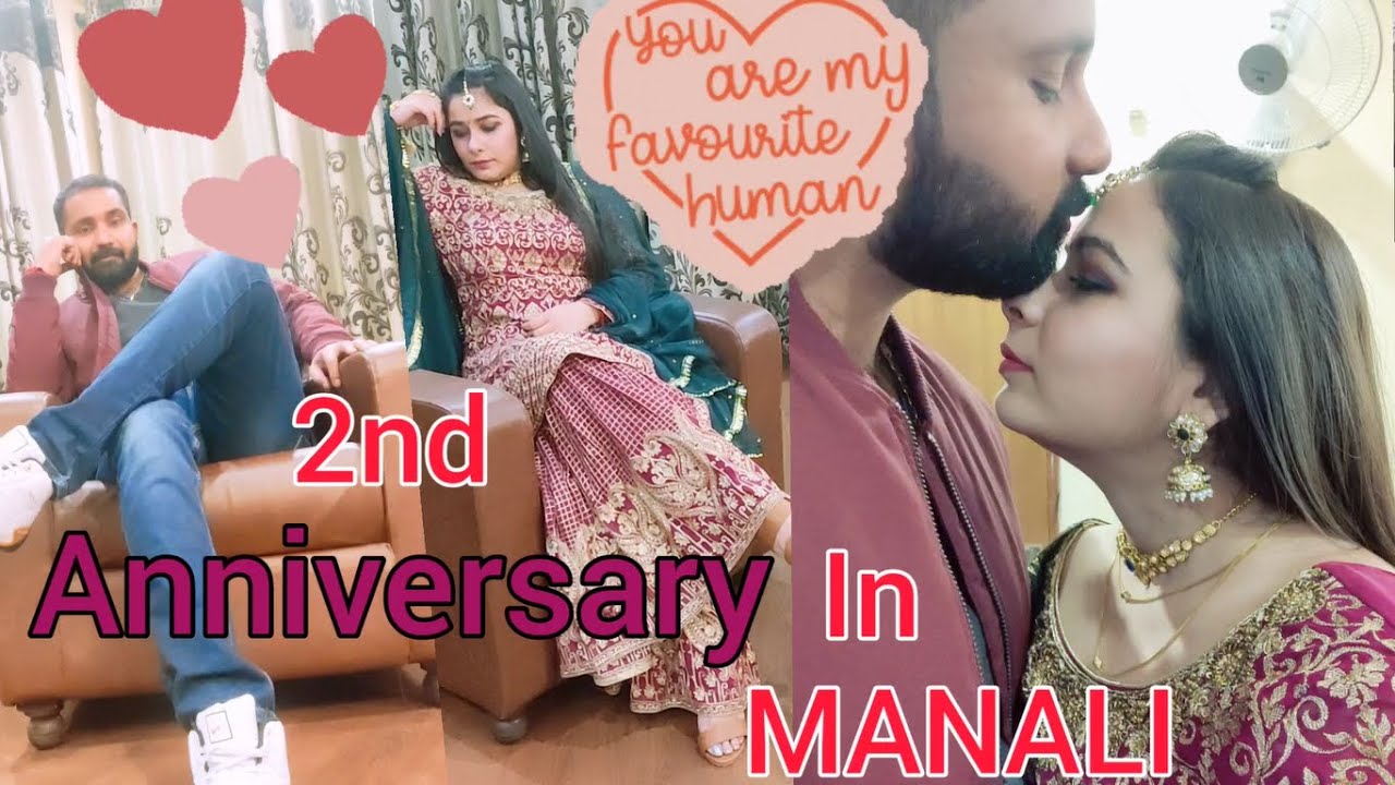 2nd ANNIVERSARY In MANALI. ||CANDLE LIGHT DINNER||shopping||temple ...