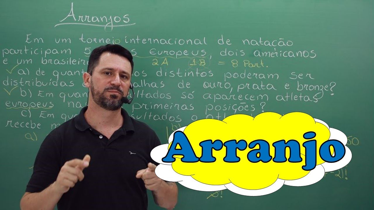 Arranjo - Análise combinatória. Como determinar arranjo #Aula 6 - YouTube