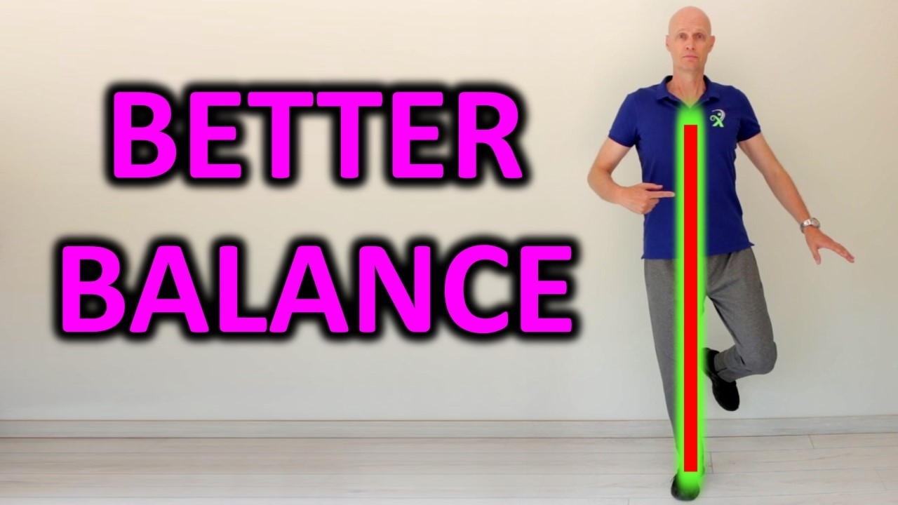 The #1 Balance Exercise for Seniors ... To Prevent Falls - YouTube
