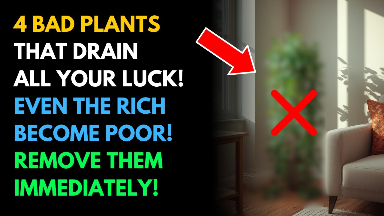 4 Bad Plants That Drain All Your Luck – Even The Rich Become Poor ...