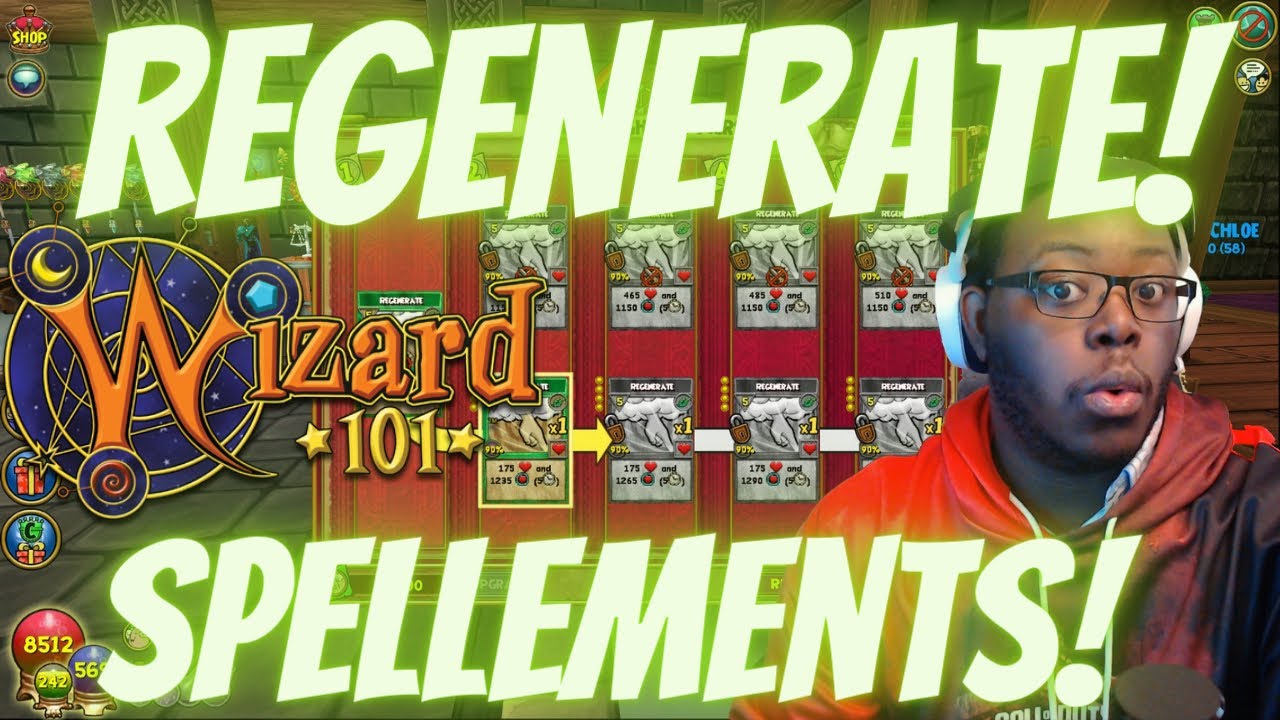 Regenerate Spellements! Wizard101 Guide! - YouTube