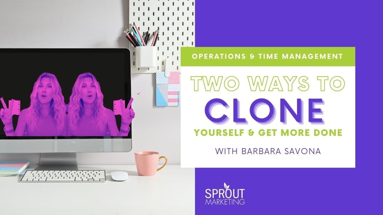 Two Ways to "Clone" Yourself and Get More Done - YouTube