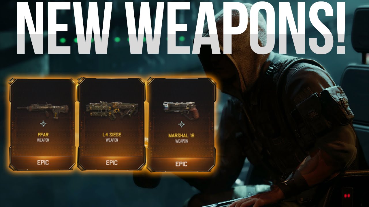 BO3: NEW WEAPONS! (Black Market) L4 Siege, FFAR and MORE! - YouTube