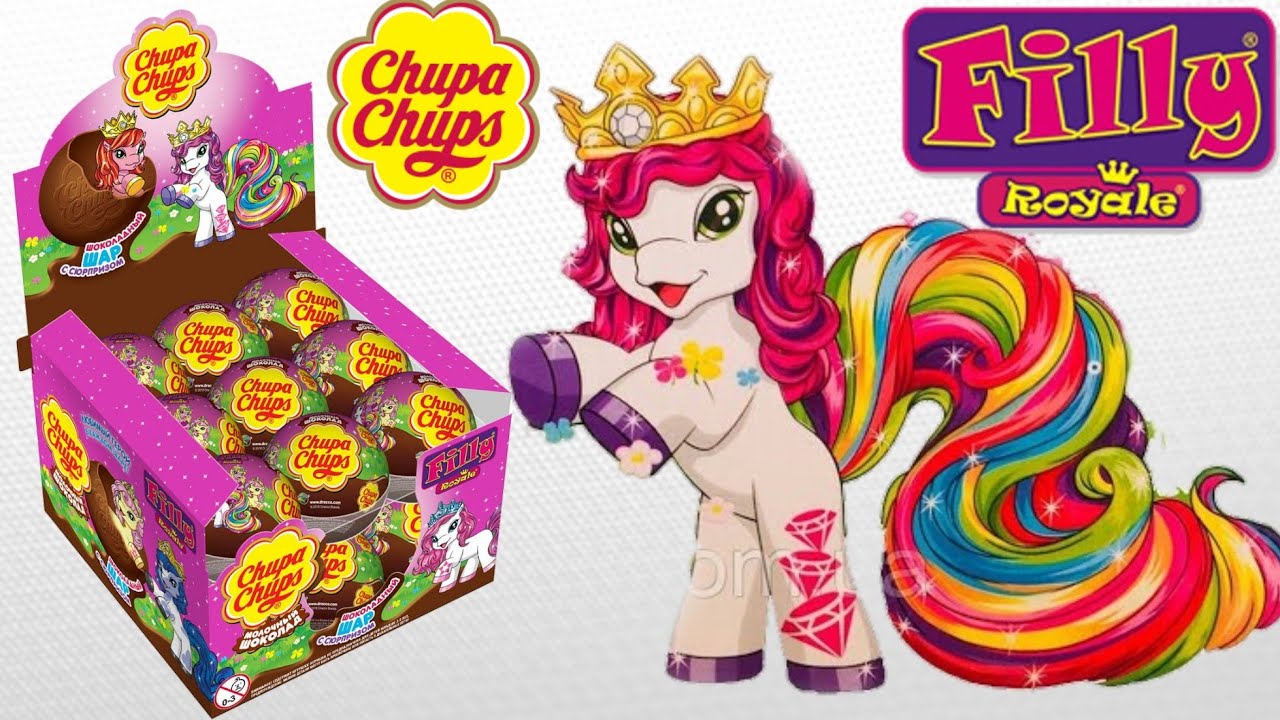 Chupa Chups сюрпризы Пони Filly Royale - YouTube