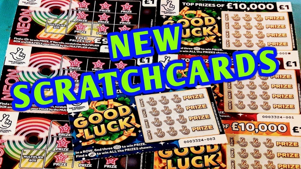 NEW SCRATCHCARDS...NEW CARDS....NEW CARDS......."NEON 9s."...."GOOD ...