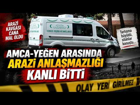 Amca Yeğen Kavgası Kanlı Bitti