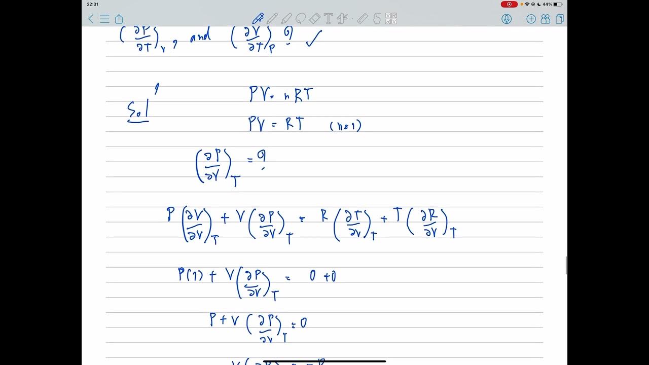 [eng] first law of thermodynamics example problem no.3 with solution (thermodynamics) - YouTube