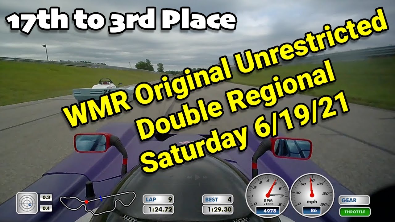 SRF3 Grattan WMR Unrestricted Double Regional Saturday Race 6/19/20 ...