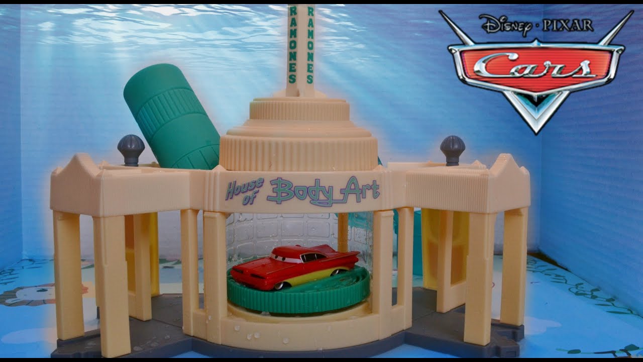 Mattel Disney/Pixar Cars Ramone's Color Change Playset - YouTube